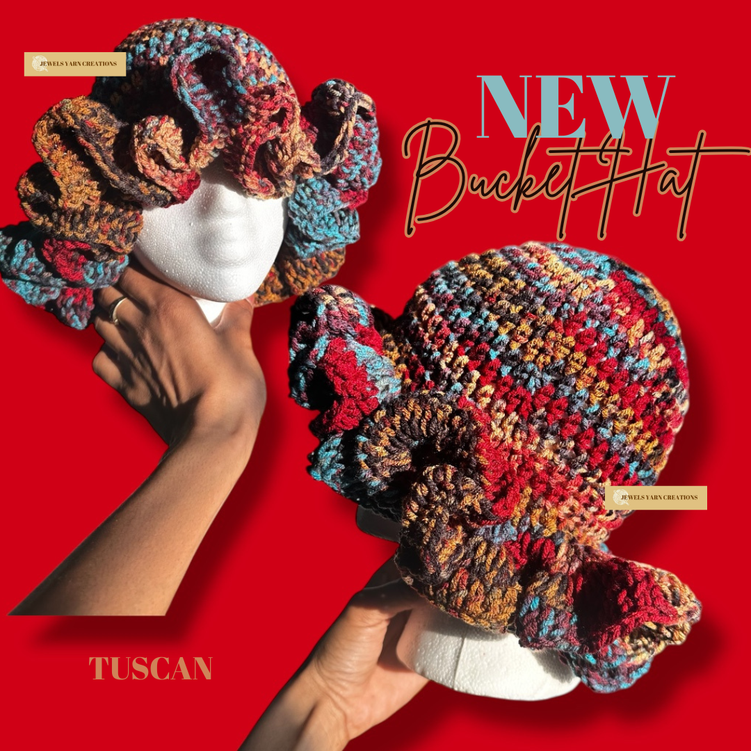 TUSCAN NATURE BUCKET – Jewels Yarn Creations